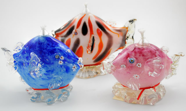 Fish Oil Lamp | Glass Blowers & Blowing Studio in Michigan - Jordan ...