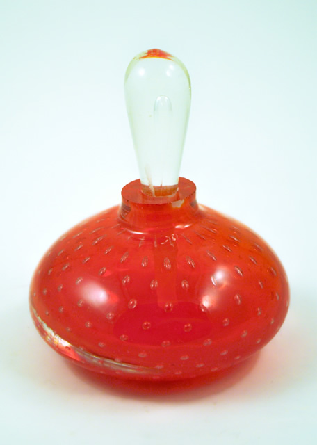 Kaiser Red Perfume Bottle | Glass Blowers & Blowing Studio in Michigan ...