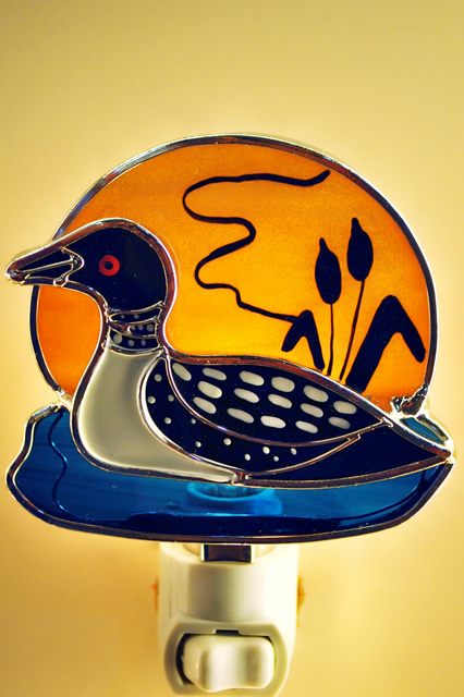 Loon Nightlight - Glass Blowers & Blowing Studio in Michigan - Jordan ...