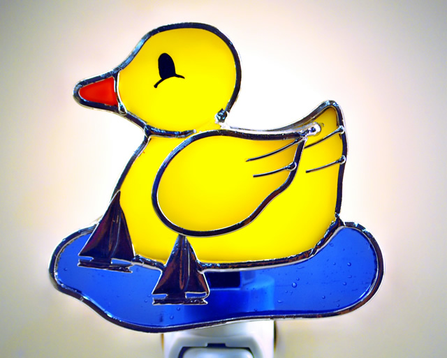 Rubber Ducky Nightlight | Glass Blowers & Blowing Studio in Michigan ...