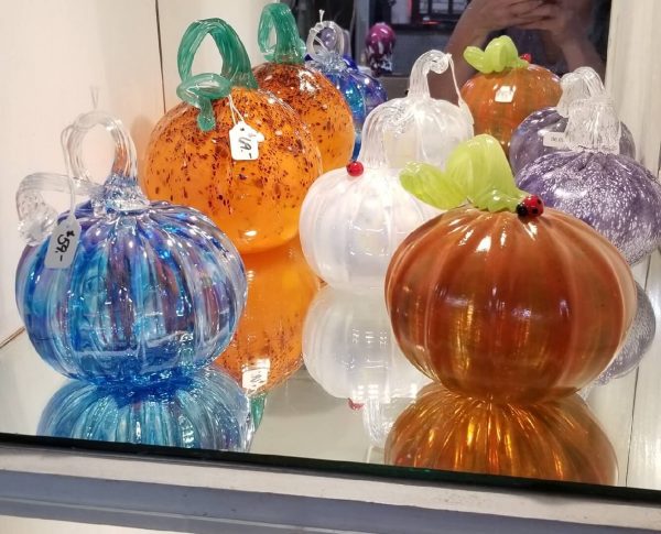 Blown Glass Pumpkins - Jordan Valley Glassworks